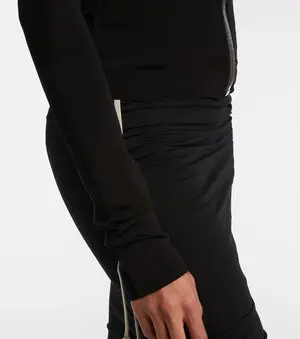 Rick Owens Lilies Gary Jersey Jacket - Black