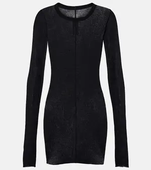 Rick Owens Cotton Jersey Top - Black
