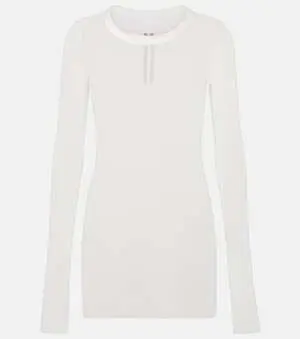 Rick Owens Cotton Jersey Top - White