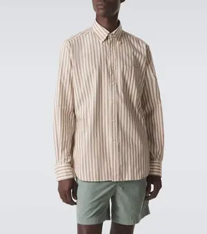 SLOWEAR Striped Cotton Shirt