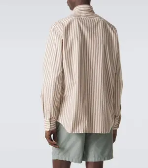 SLOWEAR Striped Cotton Shirt