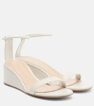 GIANVITO ROSSI GIANVITO ROSSI Leather Wedge Sandals