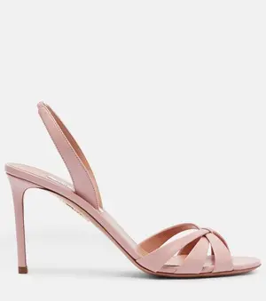 AQUAZZURA Tati Leather Sandals