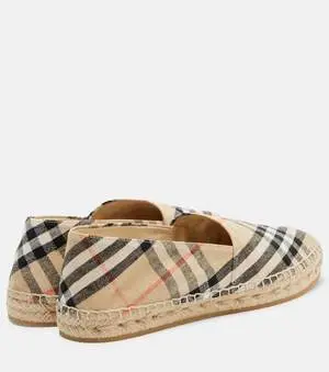 Burberry Check Espadrilles