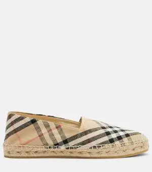 Burberry Check Espadrilles