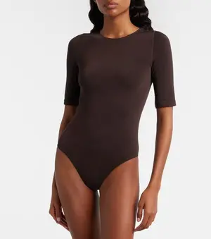 Wolford Bahamas Bodysuit - Brown