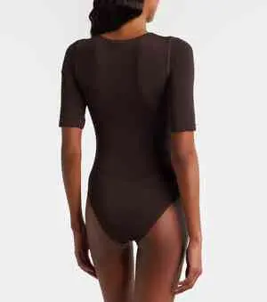 Wolford Bahamas Bodysuit - Brown