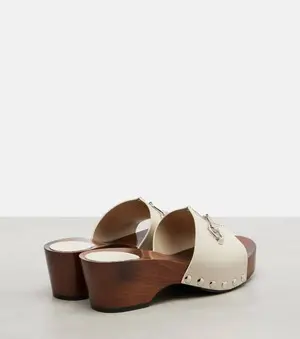 Gucci Horsebit Leather Clogs