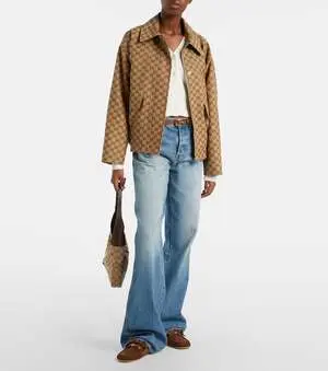 Gucci Gg Suede Boat Shoes