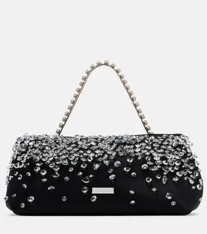 AQUAZZURA Constellation Mini Top-handle Bag - Black