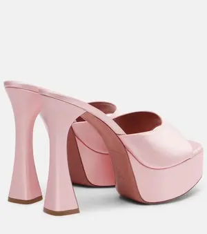 Amina Muaddi Dalida Platform Mules