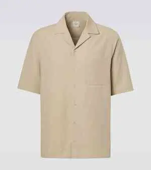 Le Kasha Silk Bowling Shirt