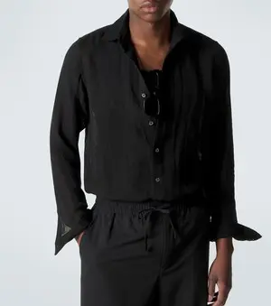 Le Kasha Dewas Linen Shirt