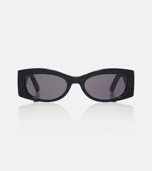 Dior Diorombre Rectangular Sunglasses - Black