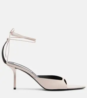 Victoria Beckham Eliza 75 Leather Sandals - Pink