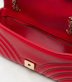 Gucci Gg Marmont Small Leather Shoulder Bag
