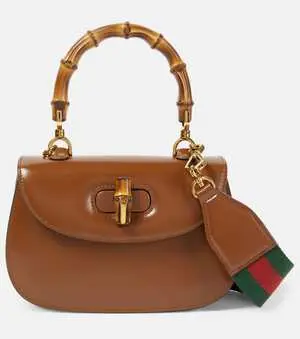 Gucci Bamboo 1947 Small Leather Top-handle Bag