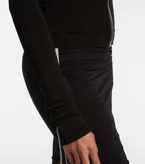 Rick Owens Lilies Gary Jersey Jacket - Black