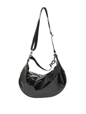 JACK GOMME Charlie Demi" Moon Bag - Black