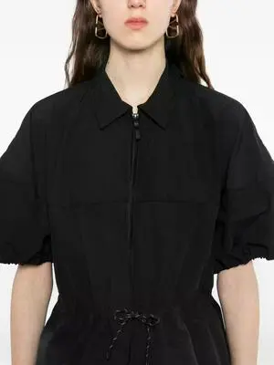JNBY Drawstring Puff-sleeve Dress