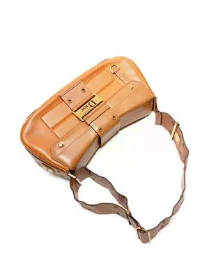Dior 2002 Street Chic Logo-detail Shoulder Bag