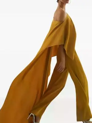 TALLER MARMO Jerry Cape-detail Jumpsuit