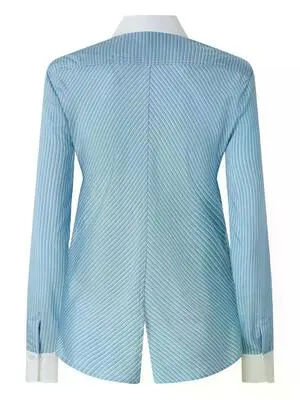 Pinko Striped-pattern Collared Shirt