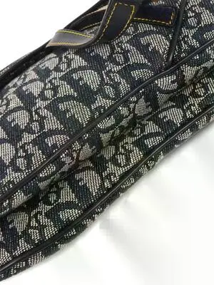 Dior 2002 Saddle Trotter Tote Bag - Blue