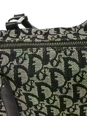 Dior 2003 Trotter Duffle Tote Bag