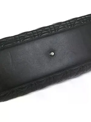 Dior 2012 Lady Cannage Tote Bag - Black