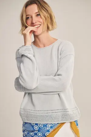 Velvet By Graham & Spencer Rosalyn Sweater - Neutral
