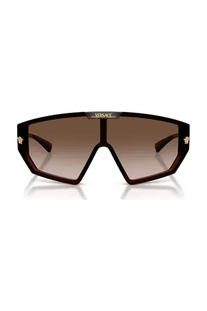Versace Irregular Frame Sunglasses