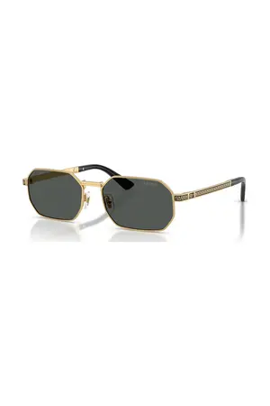 Versace Rectangle Sunglasses With Adjustable Nosepads
