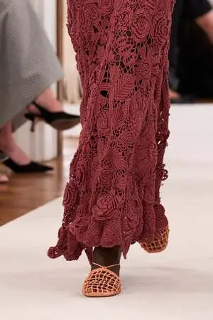 Ulla Johnson Anita Hand Crochet Maxi Dress - Agate