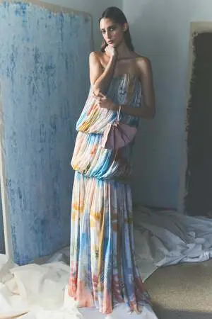 Ulla Johnson Reverie Strapless Gown - Western Dream
