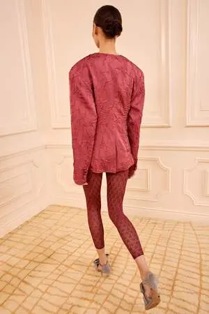 Ulla Johnson Otto Satin Jacket - Fig