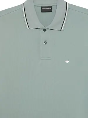 Emporio Armani Logo Cotton Polo Shirt
