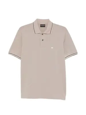 Emporio Armani Logo Cotton Polo Shirt