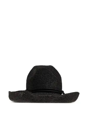 Emporio Armani Cloche Hat - Black