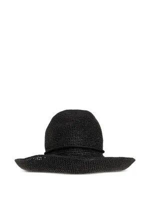 Emporio Armani Cloche Hat - Black