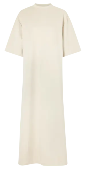 Wardrobe.NYC Stretch-cotton Jersey Midi T-shirt Dress - Neutrals