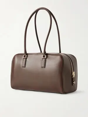 TOM FORD Leather Shoulder Bag - Brown