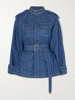 Polo Ralph Lauren Belted Denim Jacket - Dark Denim