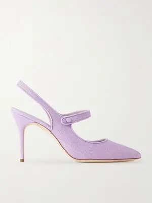 Purple Pumps