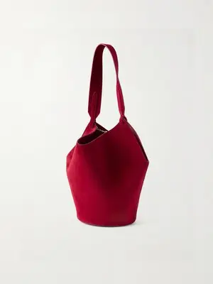 Khaite Lotus Mini Tote - Red