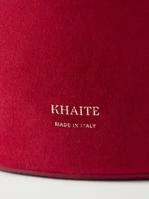 Khaite Lotus Mini Tote - Red