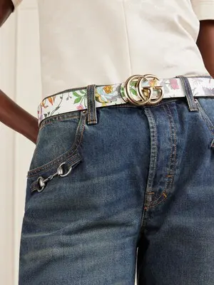 Gucci Marmont Leather Belt