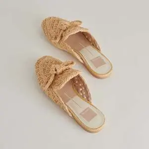 DOLCEVITA Sabor Raffia Flats