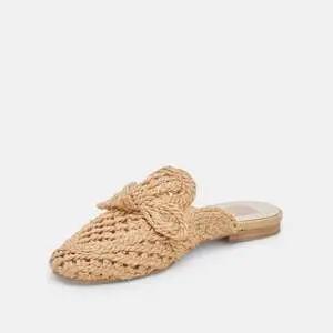 DOLCEVITA Sabor Raffia Flats