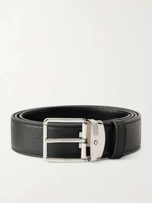 Montblanc 3.5cm Reversible Leather Belt